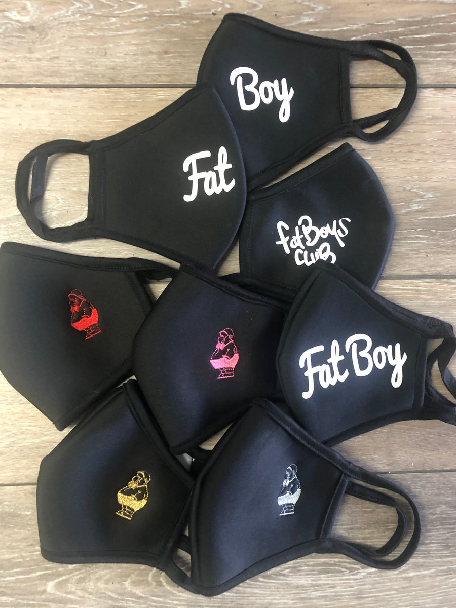 Fatboy Mask Grey Logo – Fatboysclub Clothing Company
